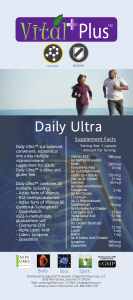 Daily Ultra - AgeVital.com